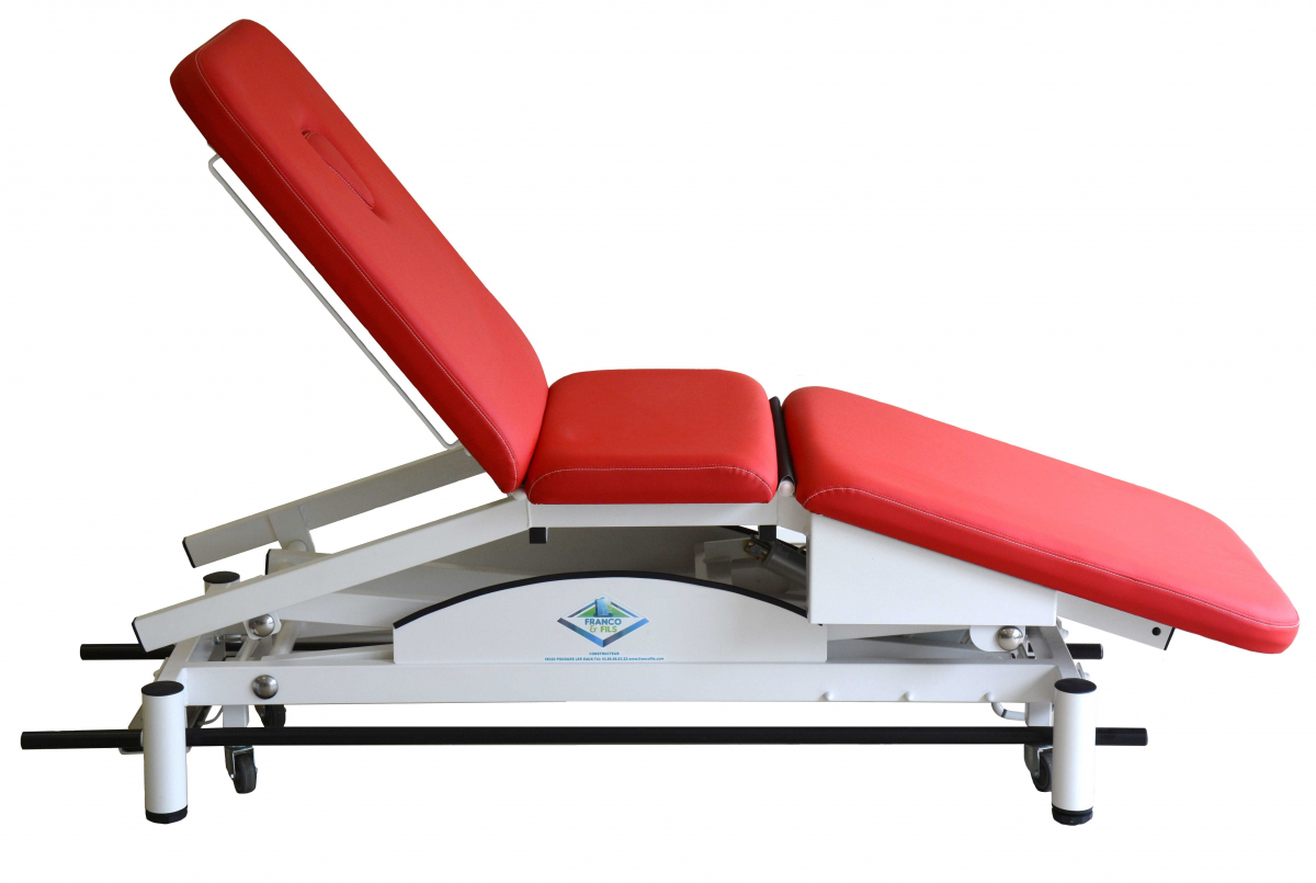 Table simplex luxe multi positions 2 dossiers (3 plans) : TF1-493 - FBI Médical